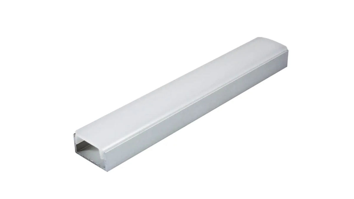 Perfil Alumínio e Difusor Ripado 3 Metros Branco - Perfil Alumínio e ...