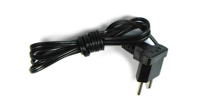 Cabo Plug 90 2m Preto - Cabo Plug 90 2m Preto - LED LINE