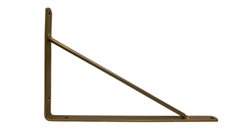 Mão Francesa Tradicional 200mm Dourado Gold Liso Fosco - Mão Francesa ...