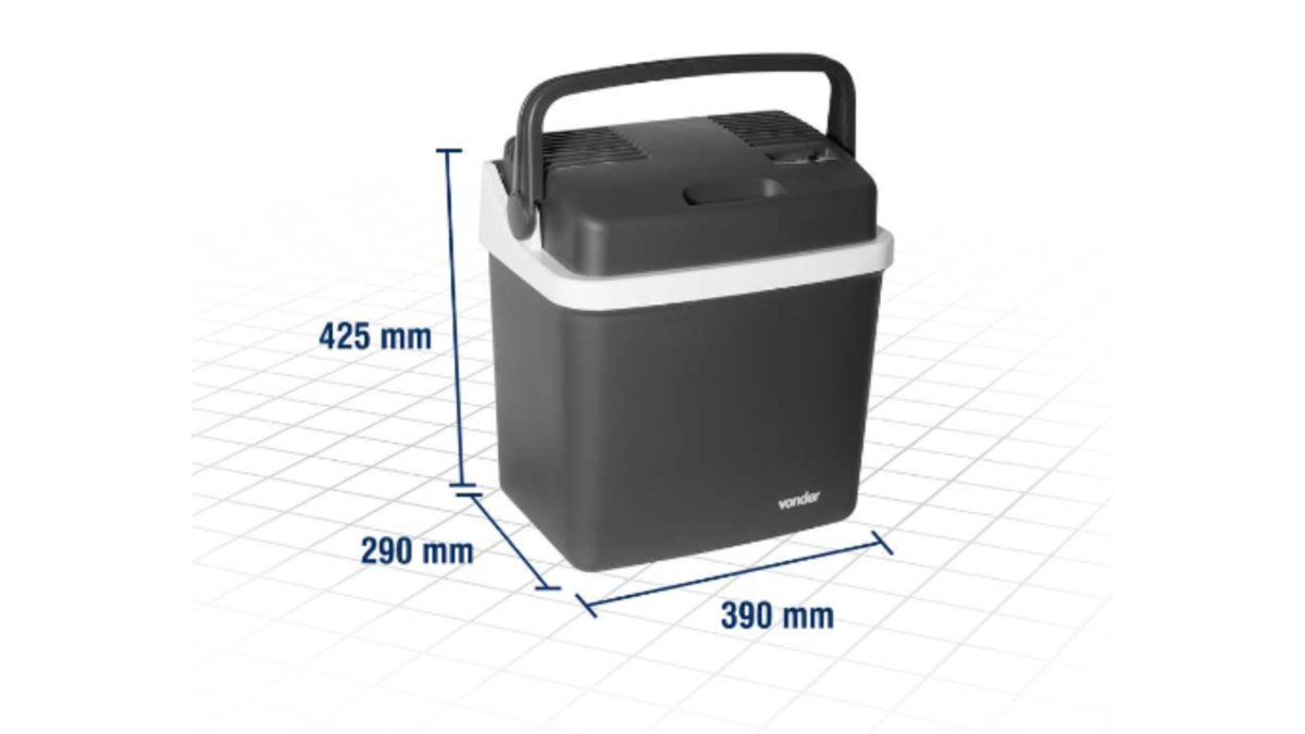 Refrigerador Automotivo 20 Litros - Refrigerador Automotivo 20 Litros - VONDER